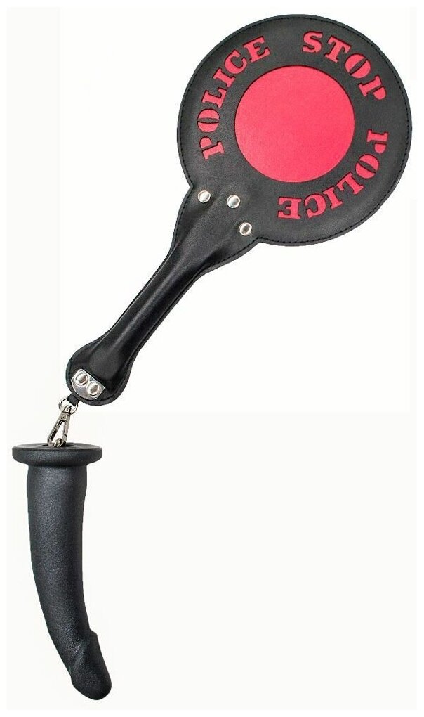Шлёпалка Полиция с анальным плагом (Кнуты, плётки, хлысты)