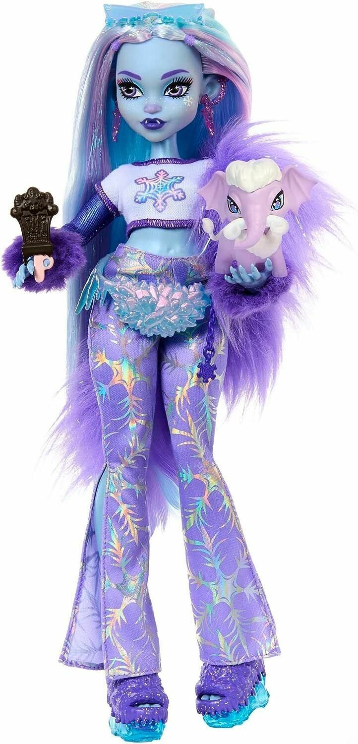 Monster High Abbey Bominable with Tundra pet - Кукла Монстр Хай Эбби Боминэйбл с питомцем