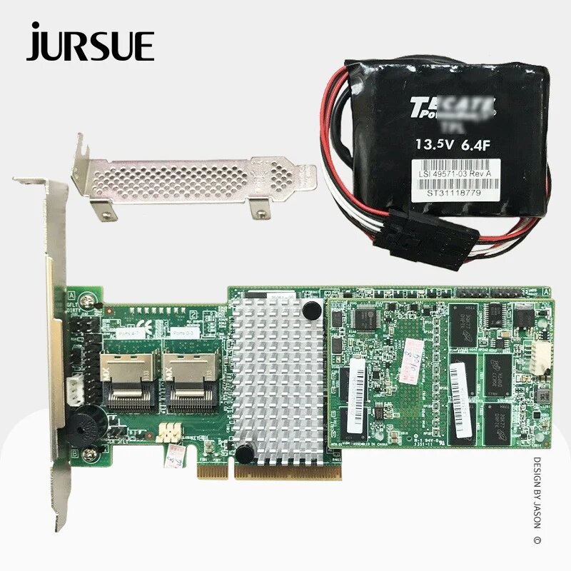 LSI MegaRaid 9270CV-8i RAID контроллер карты 1 ГБ кэш SAS SATA PCIe 3,0 6 Гбит/с карта расширения + конденсатор