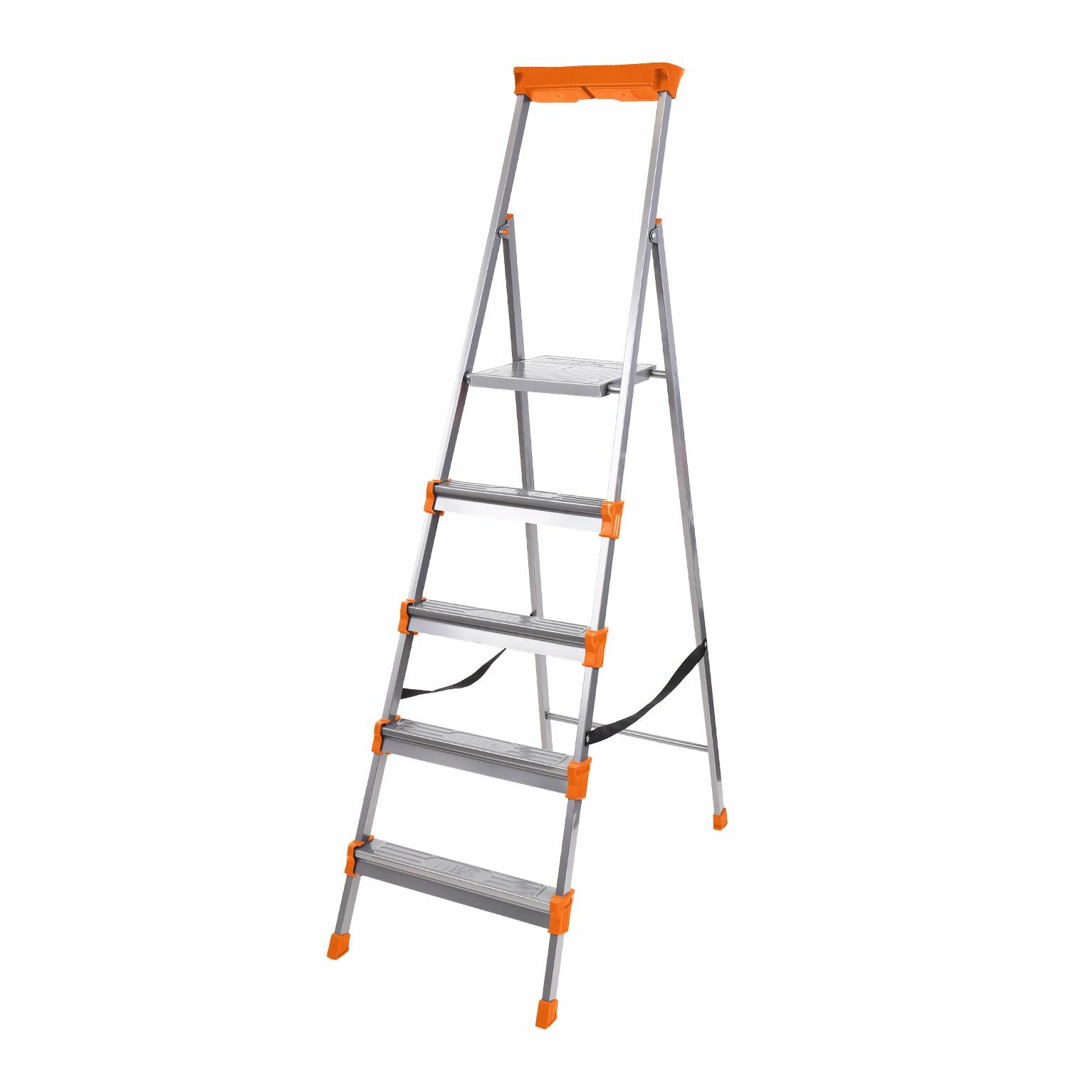 Стремянка Nika, металл, 5 ступеней, максимальная нагрузка 150 кг