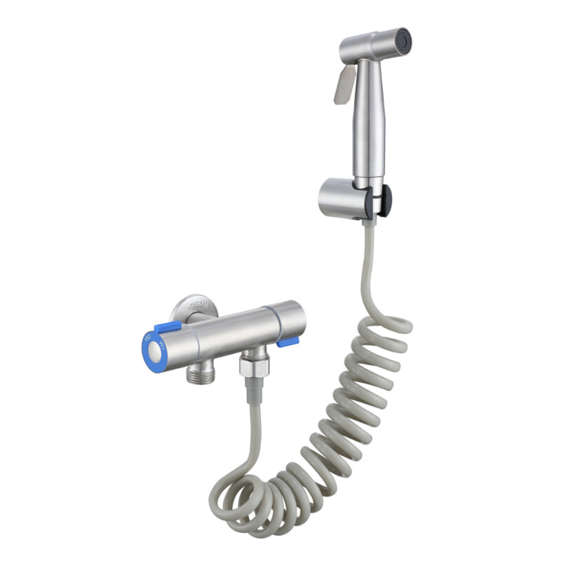 Гигиенический душ без смесителя Fmark FS-FXQ03L, сатин