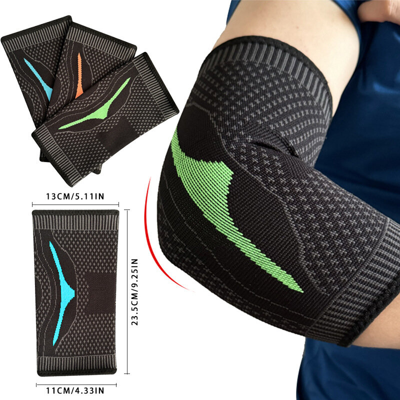 Налокотники спортивные, высокая эластичность, для силовых тренировок, воздухопроницаемые, унисекс