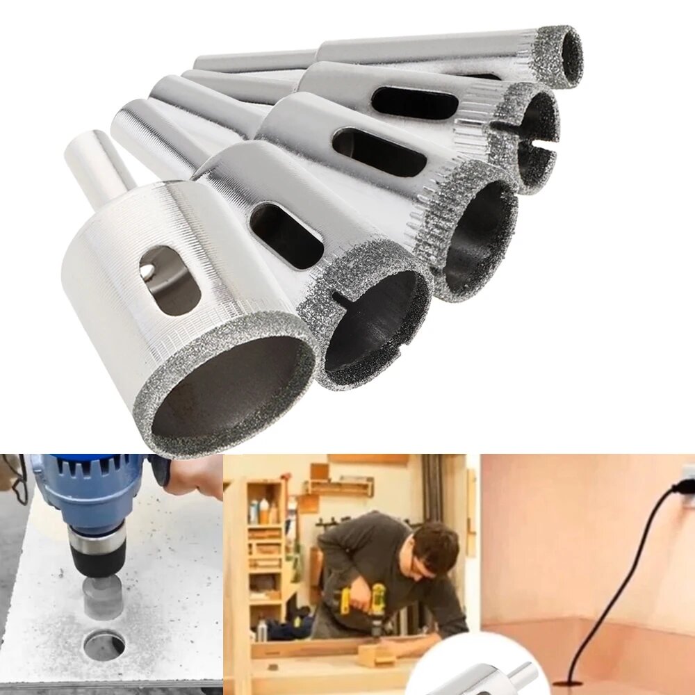 Набор сверл ChgImposs диамантовые, для стекла, плитки 16mm