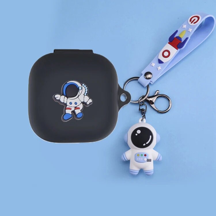 Силиконовый чехол для Realme Buds Air7 Pro/Air8 с брелоком Buds Air 8, A1