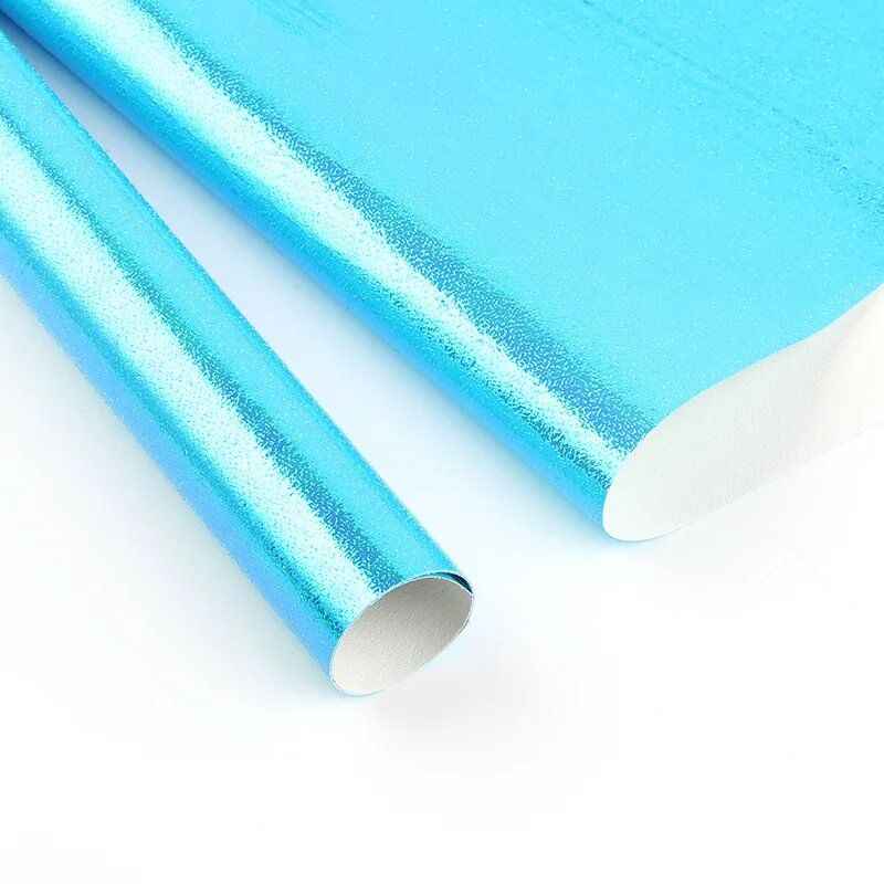 Блестящая упаковочная бумага EMWSJW 50*70 см Голубой, light blue
