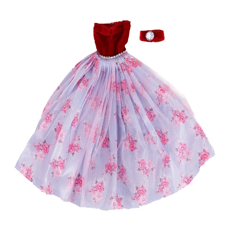 Комплект одежды для куклы Barbie luckdoll Розовый, wy106