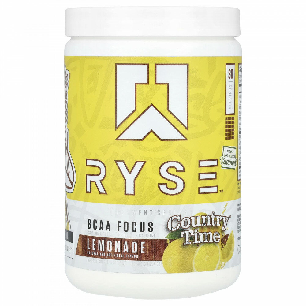 RYSE, Element Series, BCAA Focus, Country Time®, лимонад, 360 г (12,7 унции)
