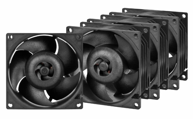 Корпусный вентилятор Arctic Cooling S8038-7K (4 Pack) (ACFAN00292A)