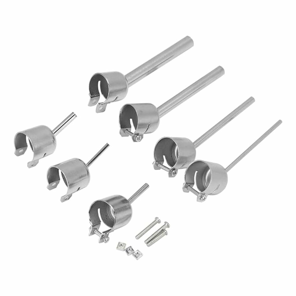 7 шт. комплект насадок для угловых тепловых пушек, насадки горячего воздуха из нержавеющей стали адаптера переделки BGA