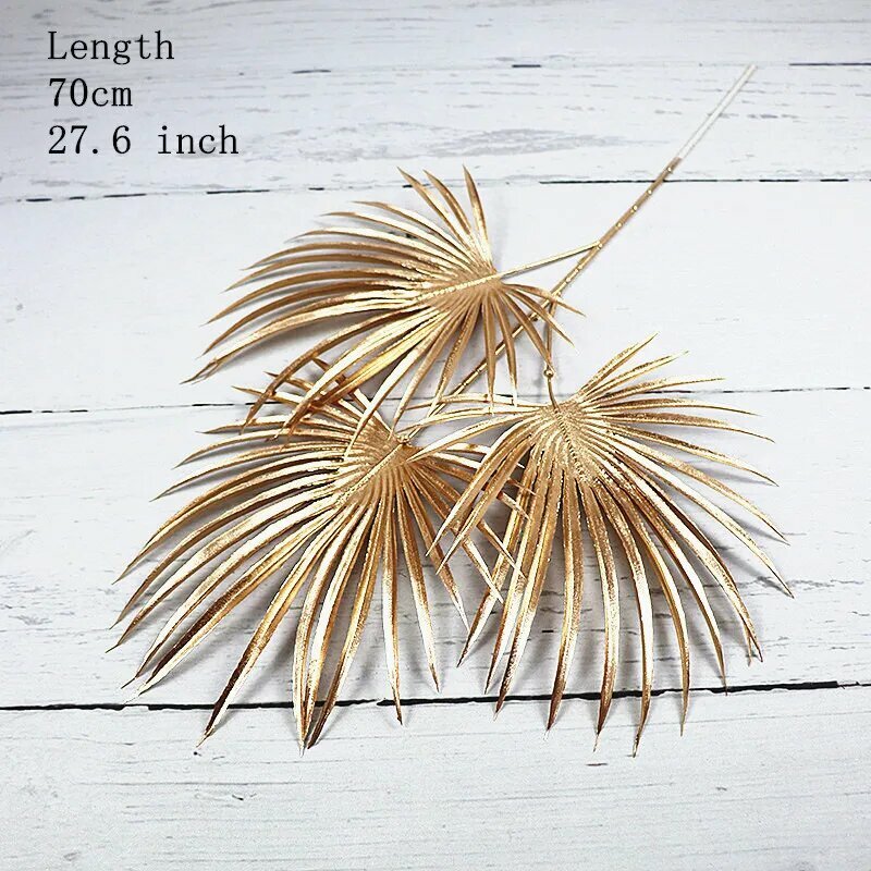 Искусственные золотые листья EQIANAO Q