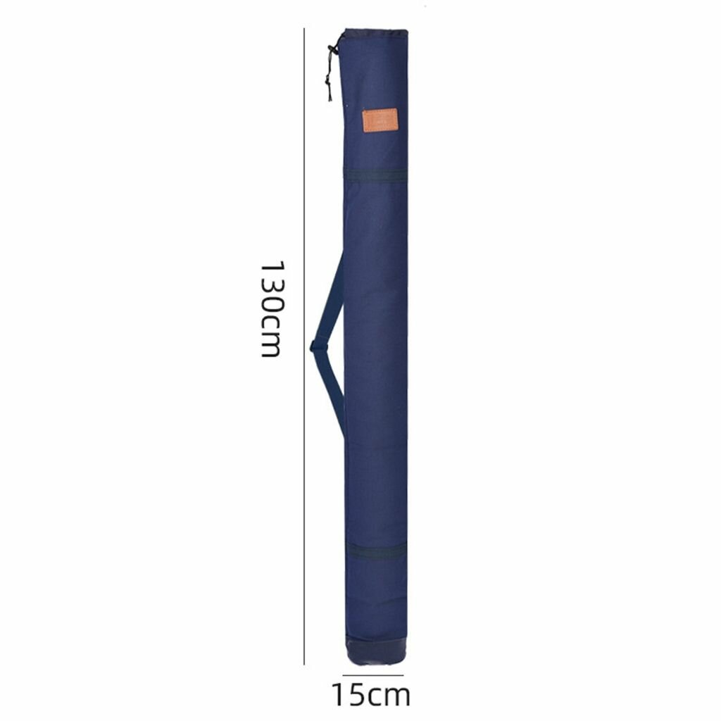 Сумка, рюкзак для рыбалки, охоты, Сумка для удилищ из холста - темно-синяя - 130 см, одна