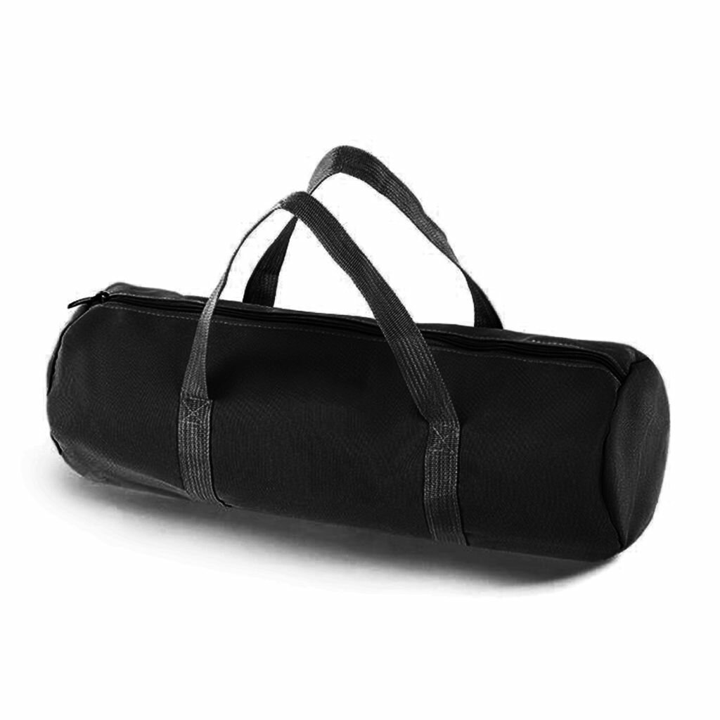 Чёрный чехол для хранения инструментов палатки