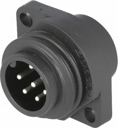 Разъем HIRSCHMANN CA 6 GS (CA6GS) Разъем круглый -40-90 град. C Класс защиты IP67 Серия CA гнездо 1шт