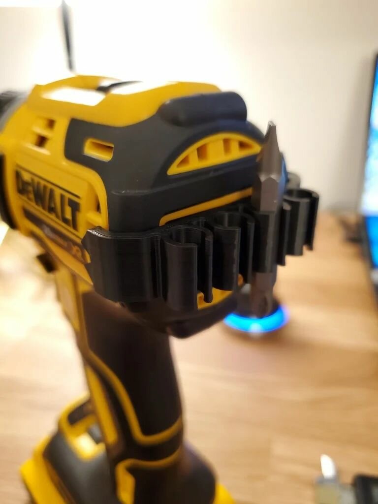 Битодержатель DeWalt, для шуруповерта, черный, 62мм, к-кт 2 шт — фото 1