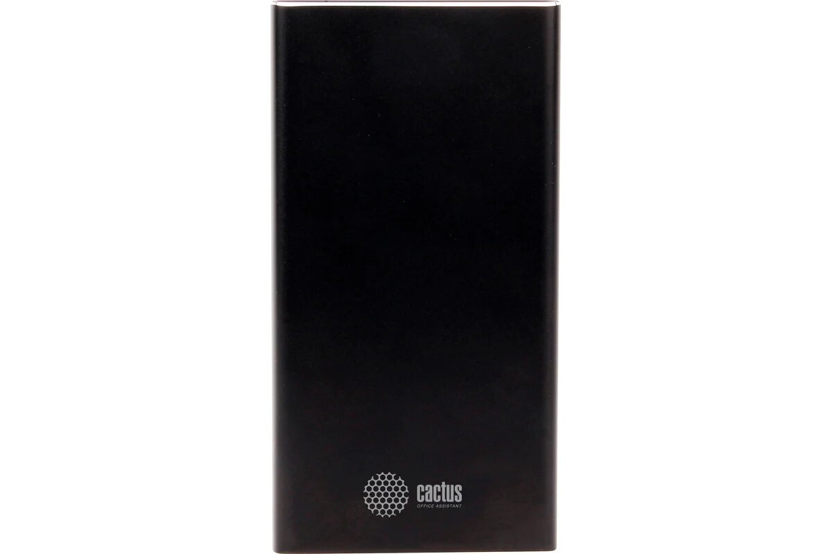CACTUS Мобильный аккумулятор CS-PBFSIT-20000 20000mAh 2.1A черный 1205762