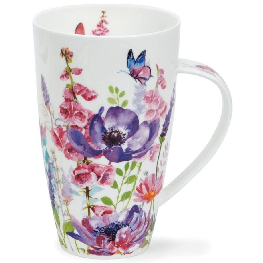 Кружка Dunoon Henley Lilac Wildflowers 78303596