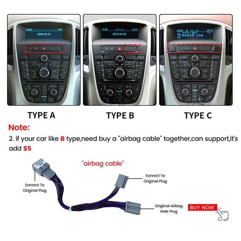 MEKEDE TS7 специальный вертикальный экран, индивидуальные провода и функции For Excelle Cable