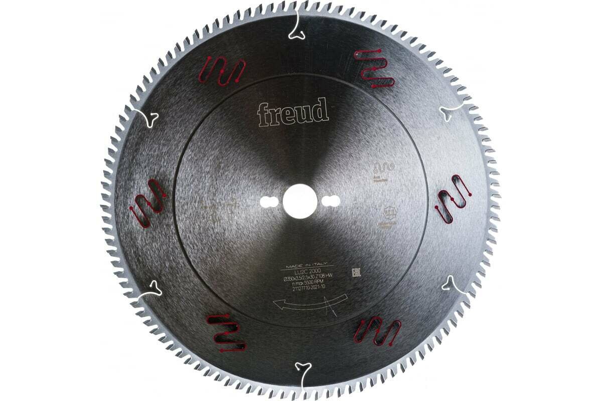 Диск пильный LU2C (350х30 мм; 108Z) по дереву FREUD PRO LU2C2000