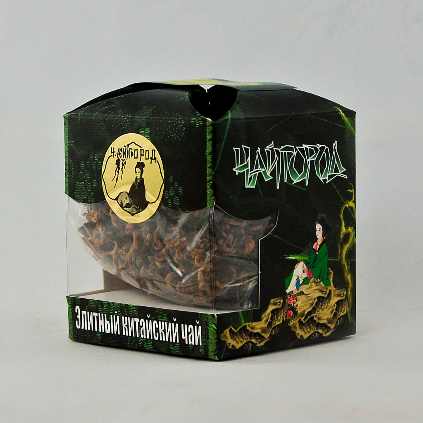 "Красная улитка" Чай элитный китайский черный (красный) байховый "Чайгород" 50 г