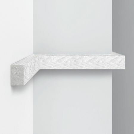 Молдинг DECOMASTER Д048-84, для стен, влагостойкий, 20 х 30 х 2900 мм, цвет слоновая кость