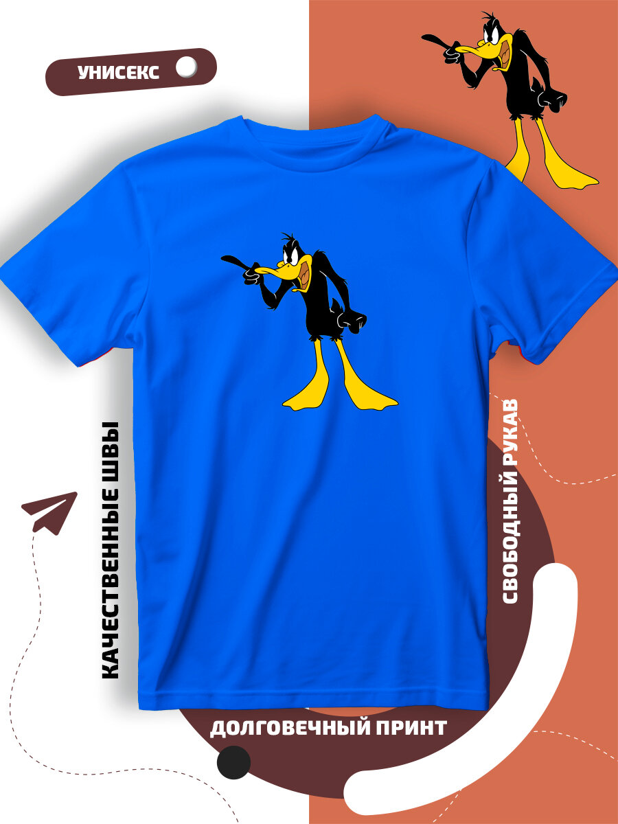 Футболка даффи дак daffy duck утка