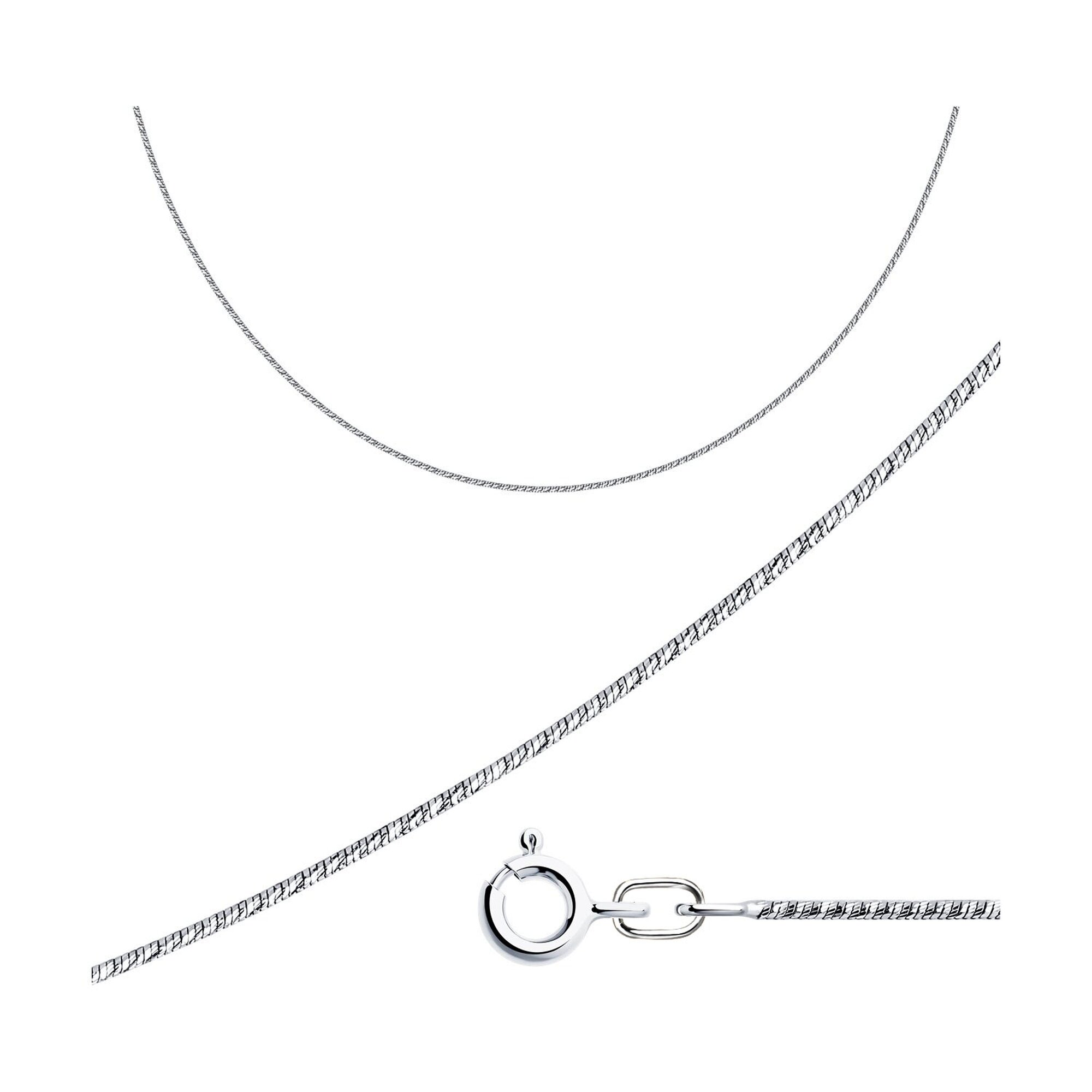 Цепь белое золото, 585 проба