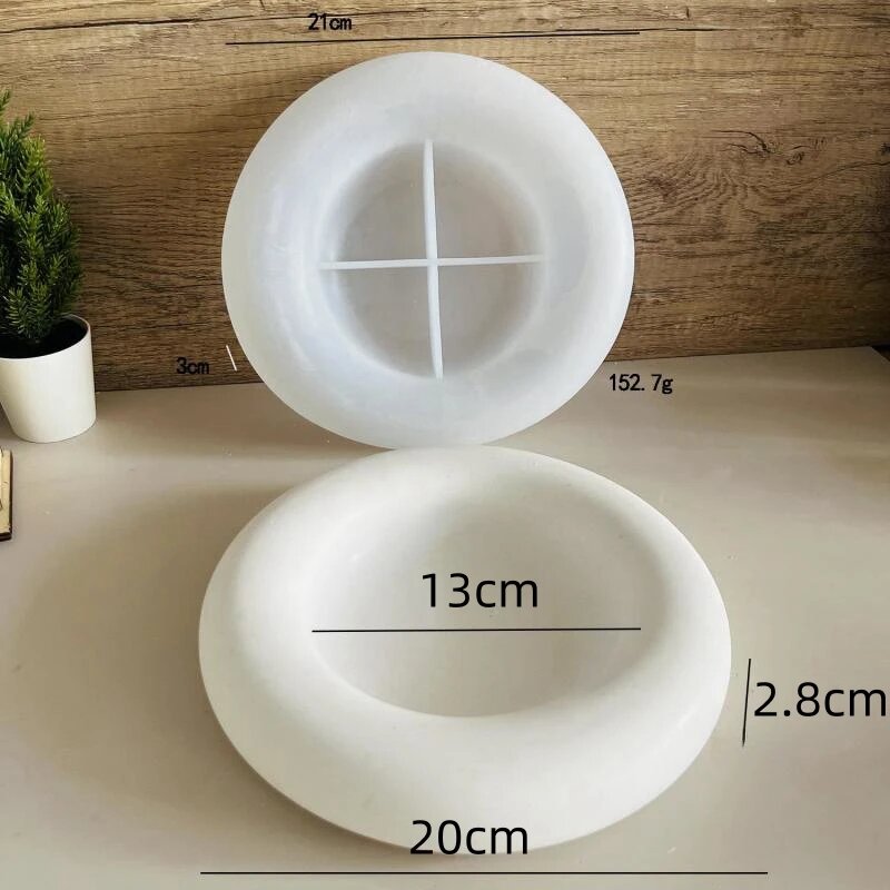 Силиконовые формы для лотка из цемента Белый, B