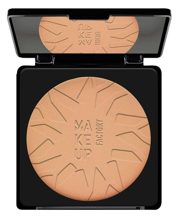Матирующая пудра-бронзер Make Up Factory Mineral Mat Bronzer с минералами, 03