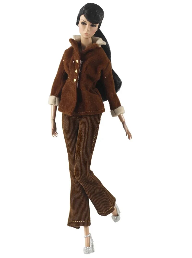 Наряд для куклы 11.5" коричневый, 2 PCS Clothes a-9