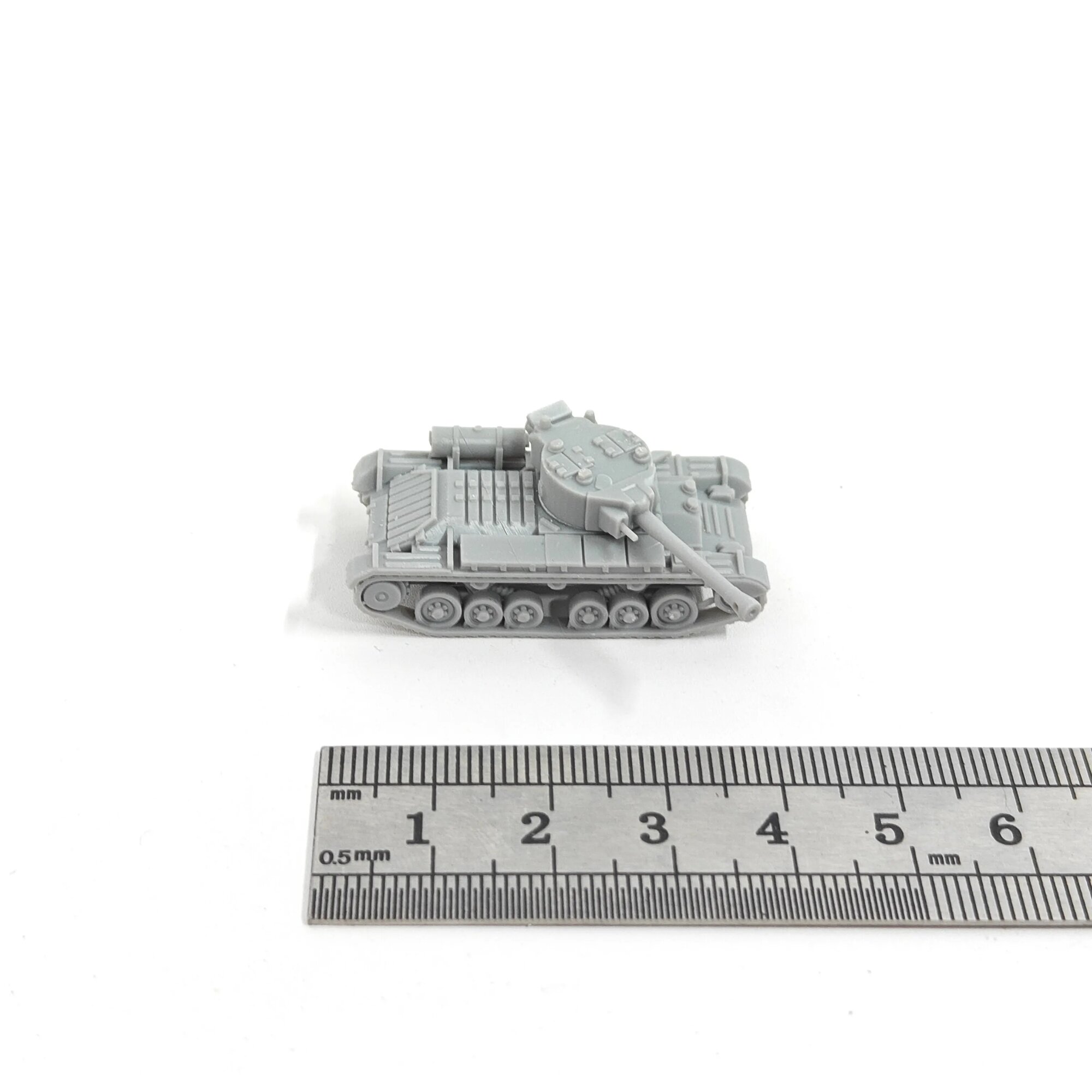 Набор для сборки модели танка Tusk Model 1/144 Valentine Mk. IX