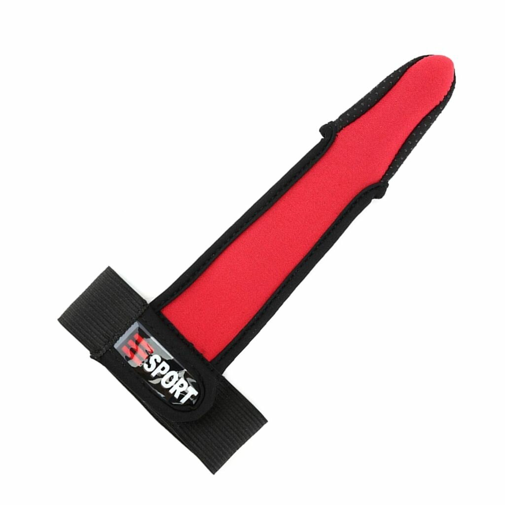 Перчатки с одним пальцем для метания на дальние дистанции-красные