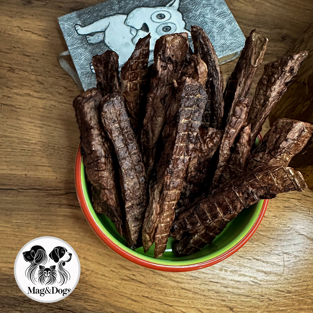 Лакомство Mag&Dogs "Соломка", говяжье легкое, домашнее производство 100 г