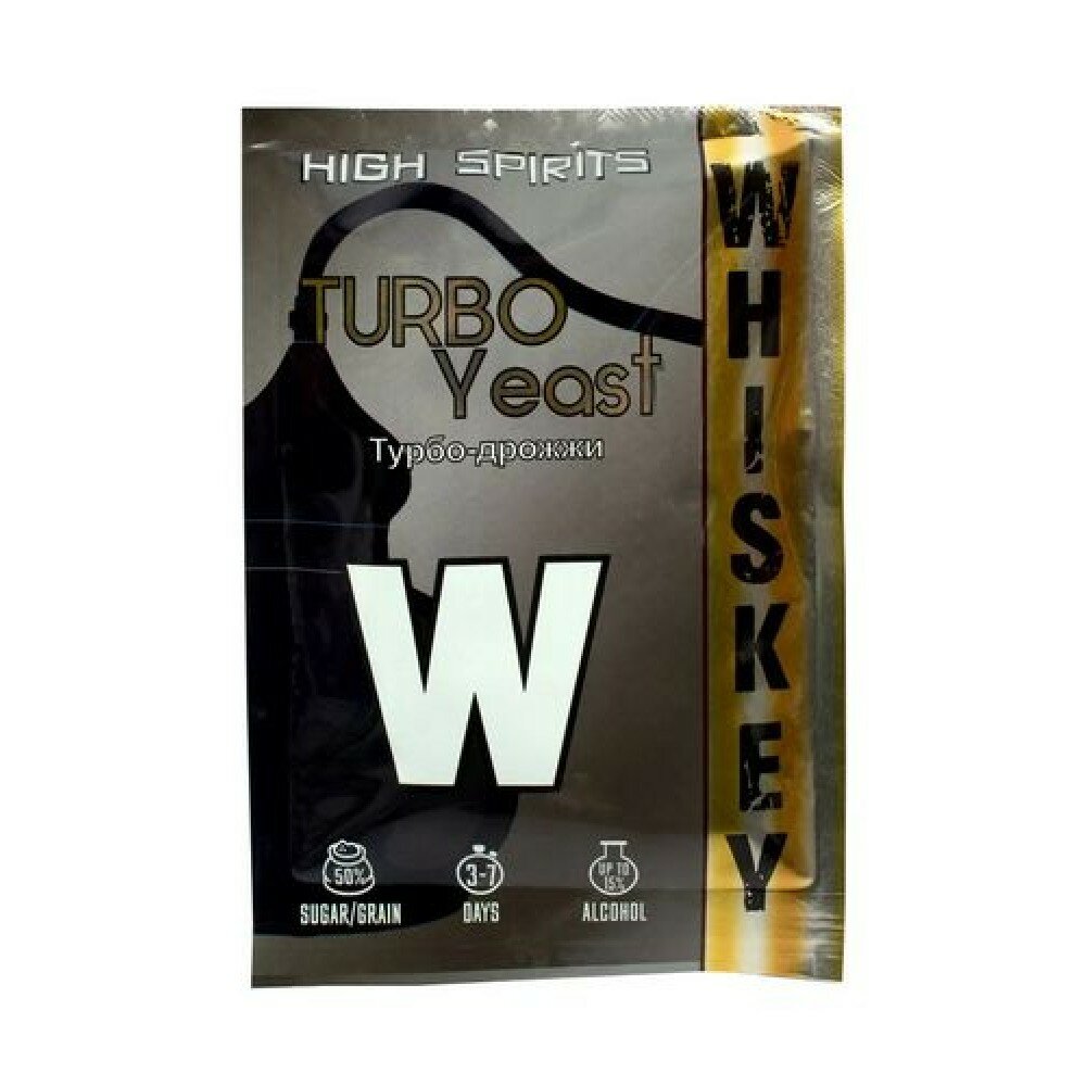 Турбо дрожжи High Spirits W Whiskey, 72 грамма для зерновых браг
