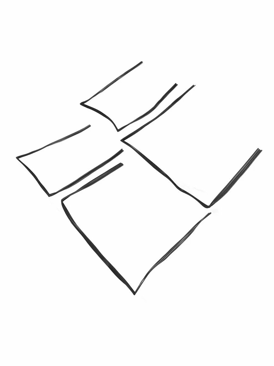 Уплотнитель оконного молдинга 68152 60011 резиновые дверные