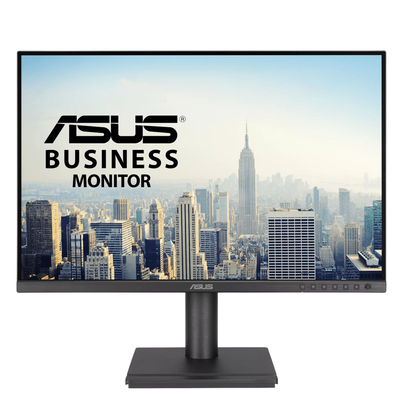 Монитор ASUS BE248QF 90LM0AJ0-B01K70, 24.1" IPS monitor, WUXGA (1920x1200), 16:10, 350cd/m2, 5ms(GTG), 120Hz, D-Sub, DP, HDMI, USB Hub (4xUSB 3.2), Speakers (2Wx2), VESA 100x100, sRGB 100%, HDR10, HAS 130mm, black