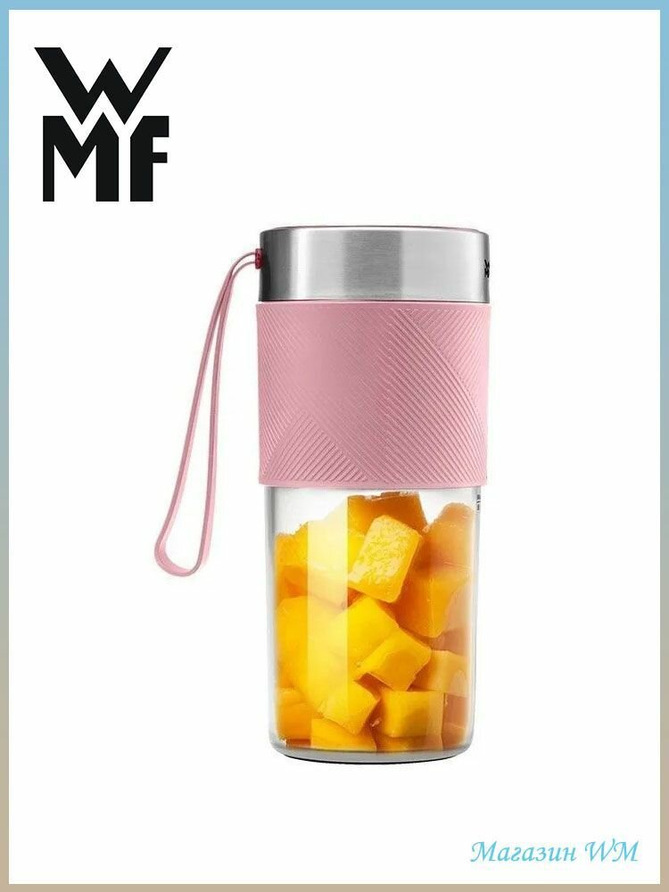 WMF Портативный блендер Mix on the go, розовый