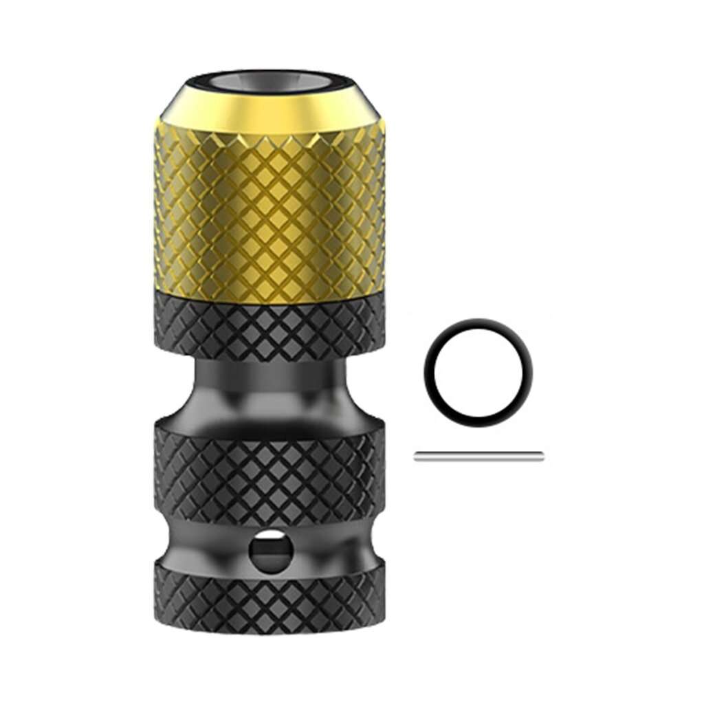 1/2-дюймовые приводы на 1/4-дюймовый шестигранный патрон для сверлильного патрона, адаптер для ключа, бытовой электрический ключ, аксессуары для электропитания