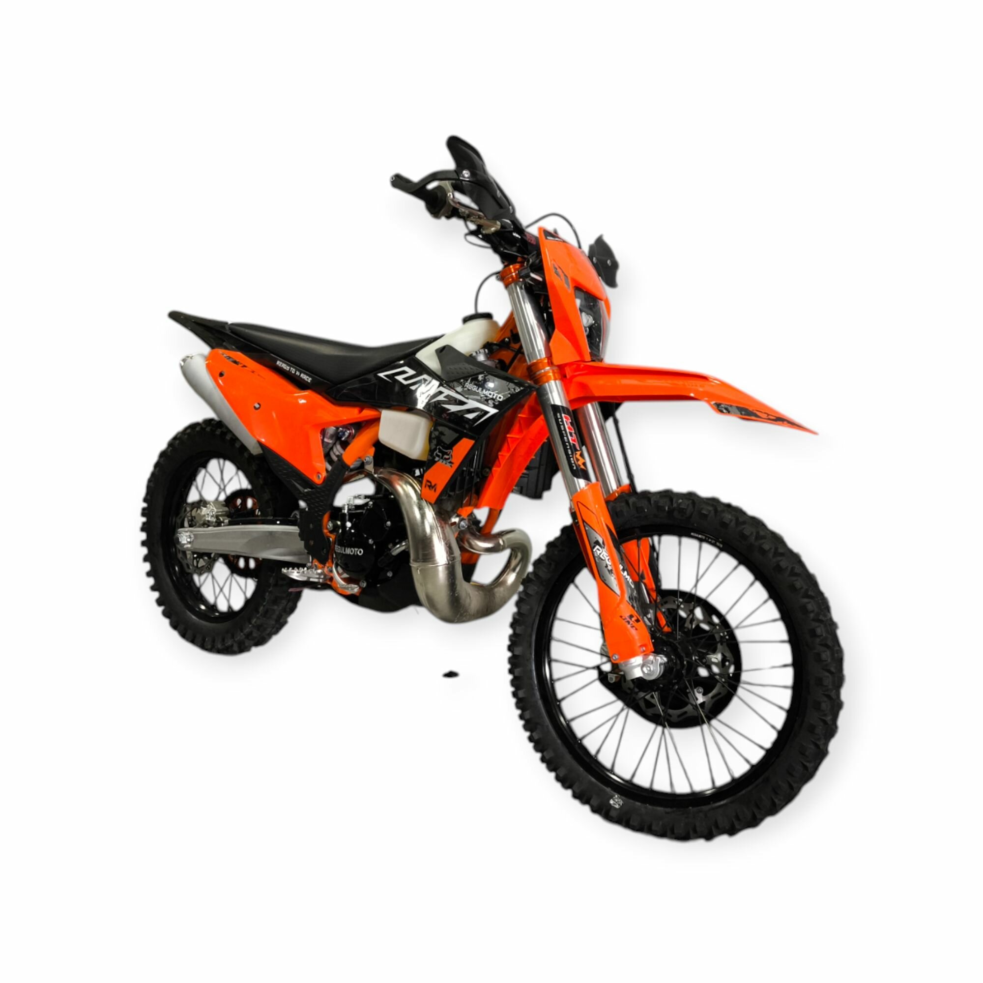 Мотоцикл Regulmoto LANZA 2T Оранжевый/ черный, 201847-1