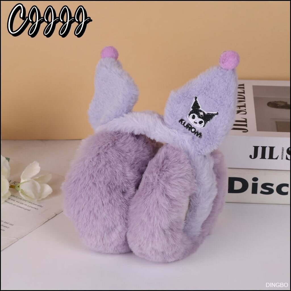 Картофельные детские наушники для девочек, зимние теплые, из мягкой шерсти, складные наушники для сохранения тепла