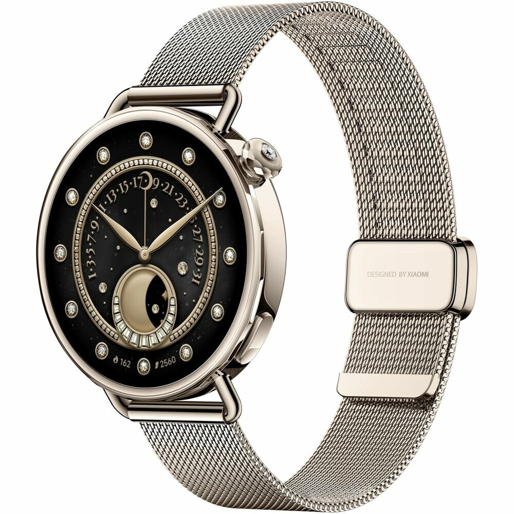 Умные часы Xiaomi Watch S4 41mm RU Milanese Strap Sunset Gold