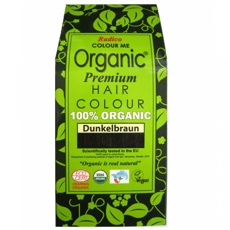 Radico Органическая краска для волос Темно-коричневый 100 г