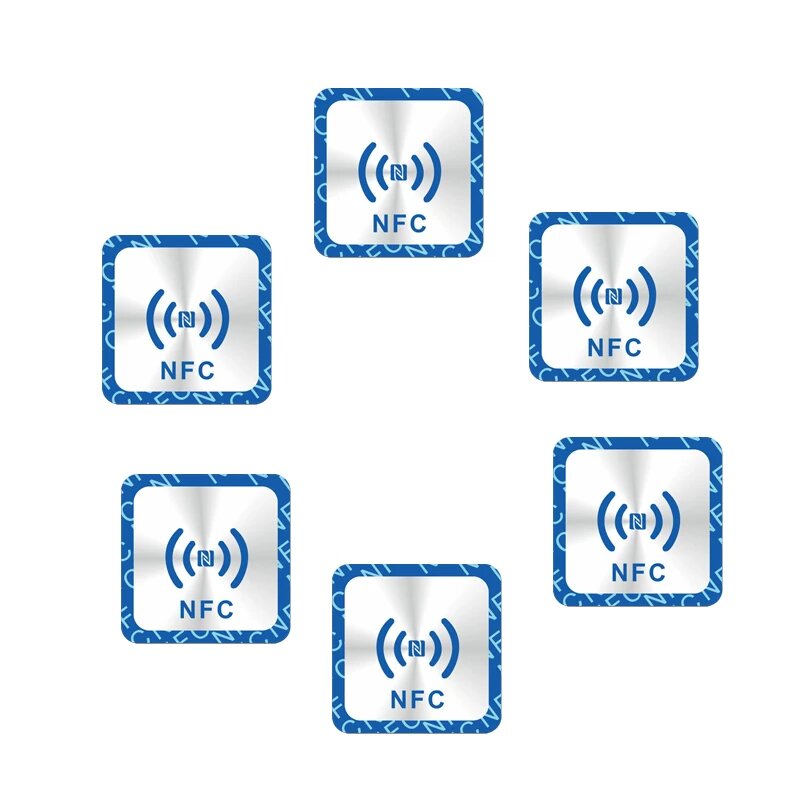 NFC наклейки Ntag213 5YOA 6HW-N213