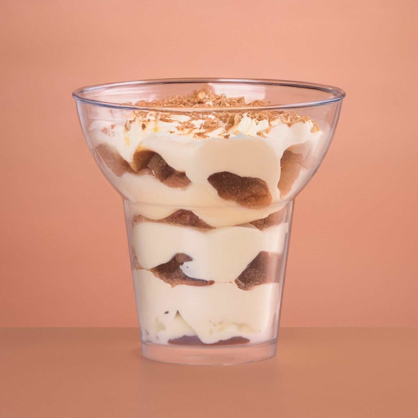 Форма одноразовая для фуршета 5 шт. в наборе Кубок , 250 мл, пластик, прозрачная