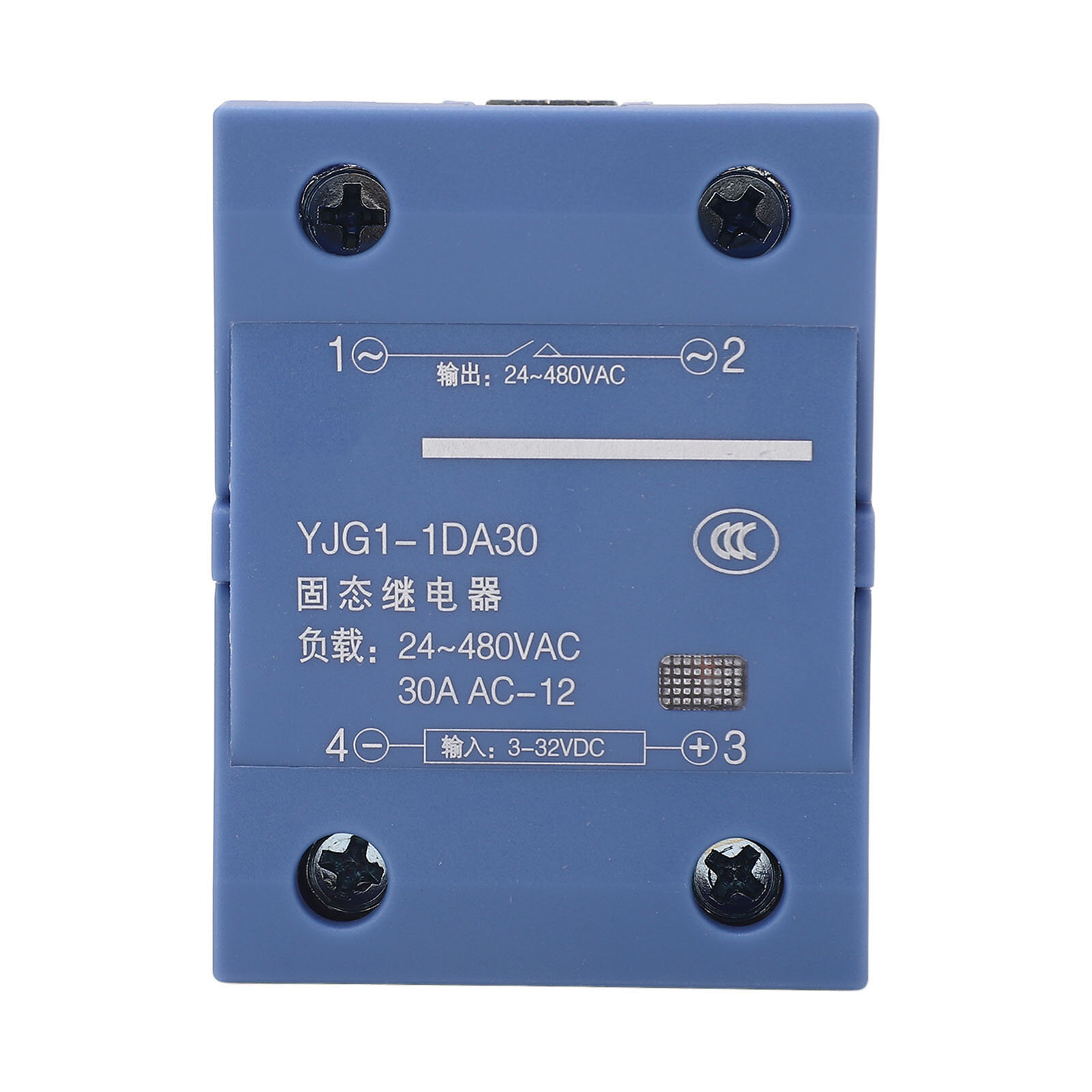 Твердотельное реле SSR 30A DC3-32V AC24-480V регулятор