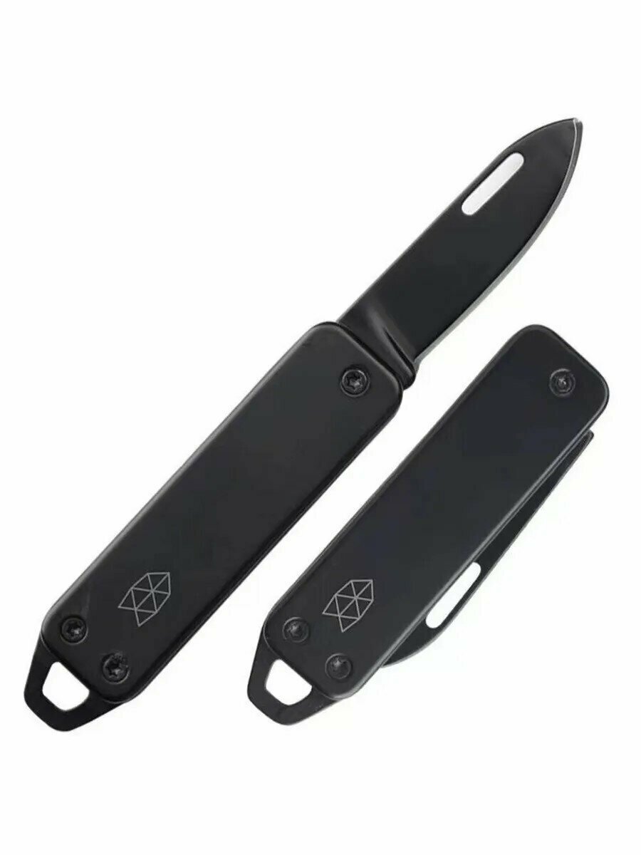 Нож-брелок Jamas NS Night Stalker, складной, нержавеющая сталь, 11 см