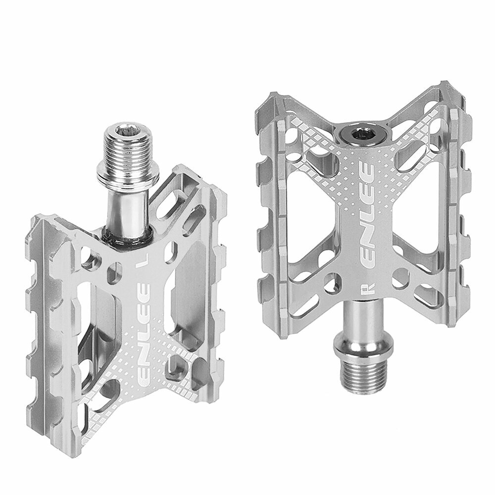 Педали для складных велосипедов из алюминиевого сплава, плоские платформенные pedals для горных велосипедов, велосипедные pedals, цвет: черный/красный/серебристый/золотой, материал: алюминиевый сплав и сталь, подшипники: DU, размер: 98*62мм, вес: около