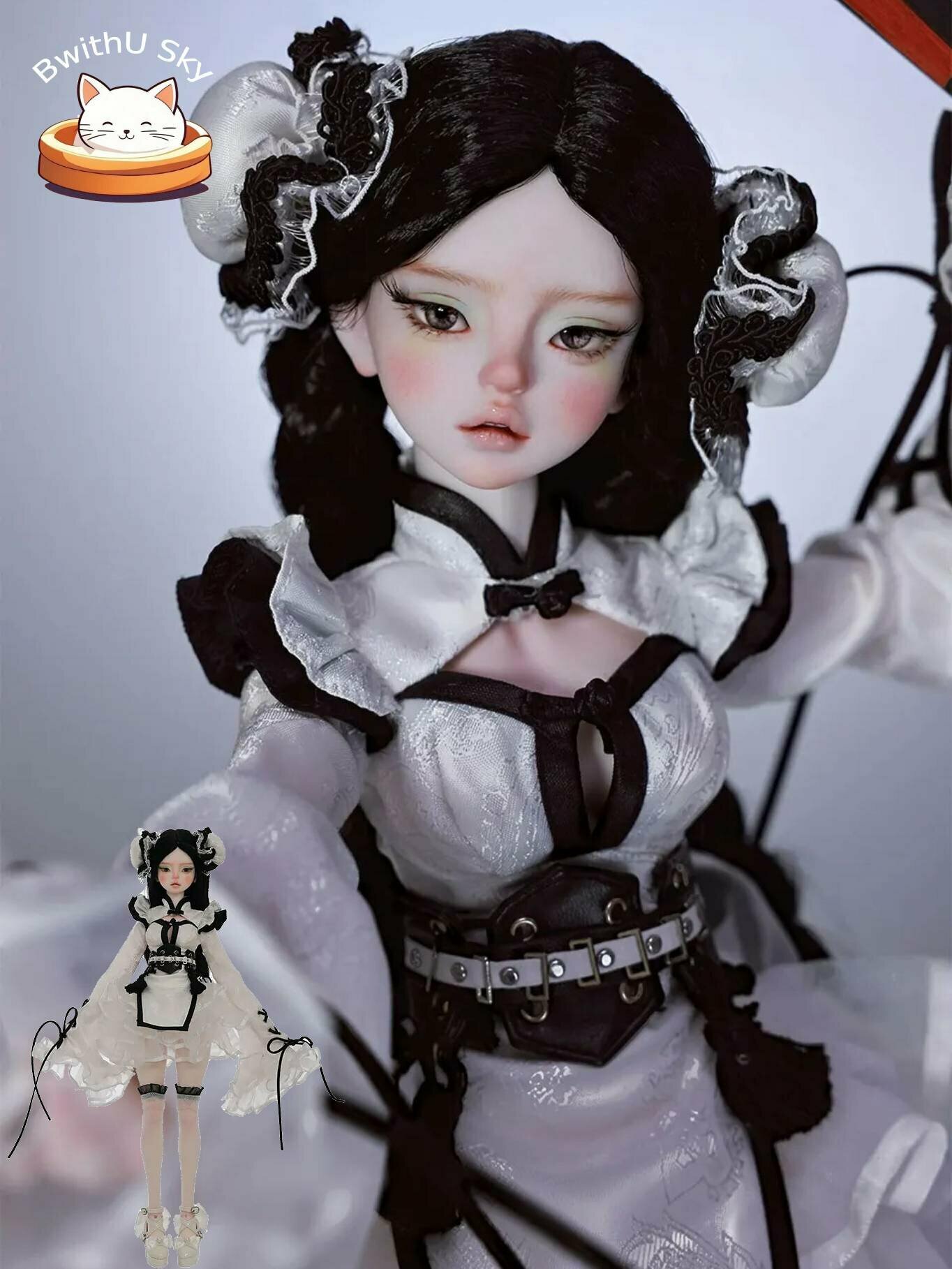 BwithU Lilith Bjd 1/4 Bariy Сделай сам Подарок для девочек в стиле аниме "Горничная", Шарнирная кукла