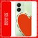 Чехол на Xiaomi Redmi 13C/Poco C65 / Сяоми Редми 13C/Поко С65 с принтом "amor he...