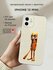 Чехол на Apple iPhone 12 mini / Айфон 12 Мини с принтом "Тунг тунг 2", прозрачны...