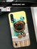 Чехол на Samsung Galaxy A01 / Самсунг Гэлакси А01 с принтом "Собачка в шапке ляг...